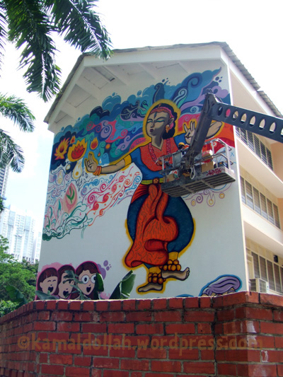 TAPAC mural Singapore – Kamal Arts, Singapore